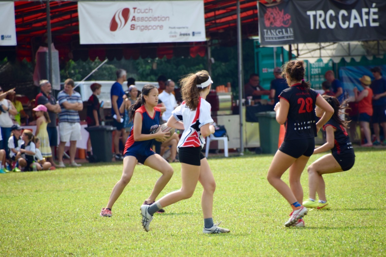 14U Girls Touch Rugby Team Shines | CIS Mosaic