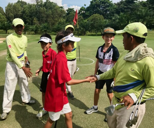 Emil swings for gold at the Batam golf tournament | CIS Mosaic
