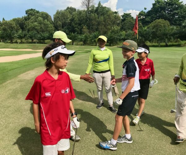 Emil swings for gold at the Batam golf tournament | CIS Mosaic