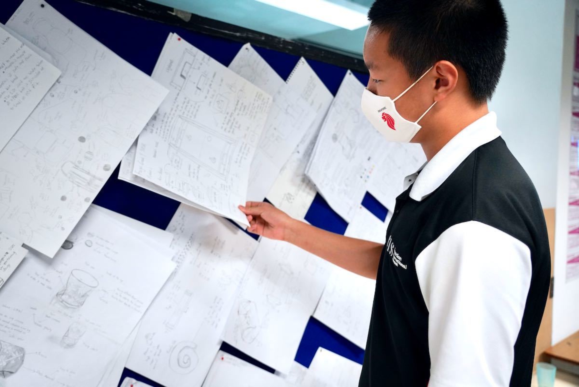 Grade 9 design students' annual project with St Luke's | CIS Mosaic