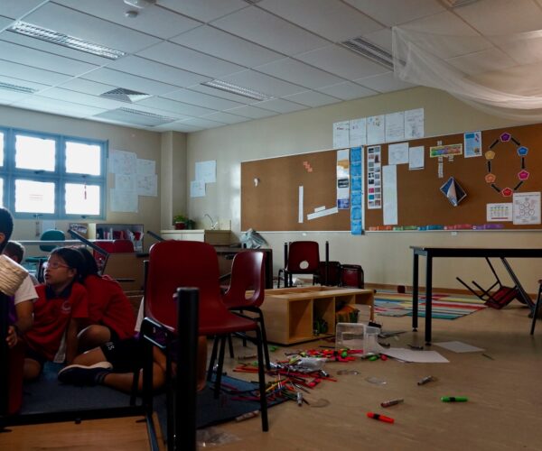 Earthquake hits grade 4 pod at Lakeside | CIS Mosaic