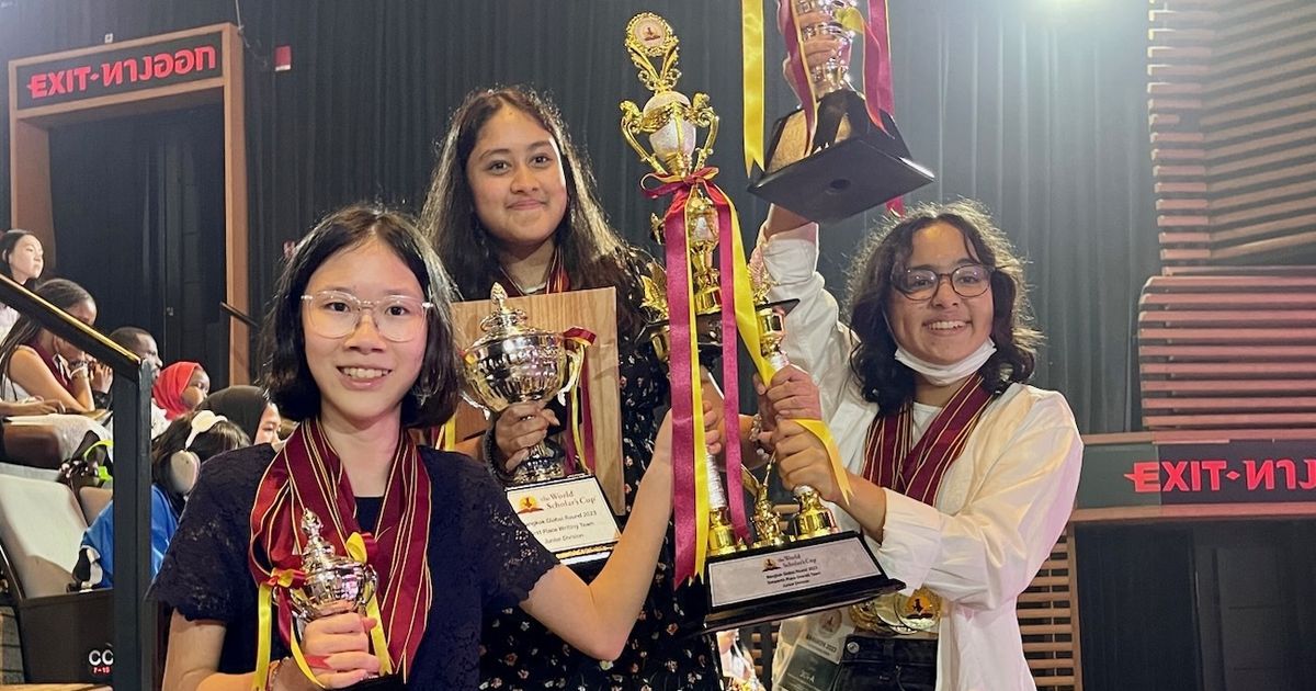 CIS students win at the World Scholar's Cup global round! | Mosaic
