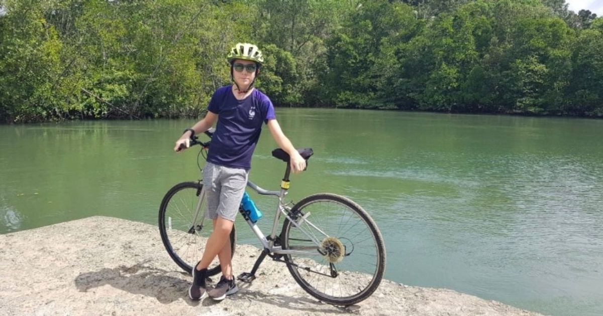 Global citizenship in action: Gustave bikes for charity | Mosaic